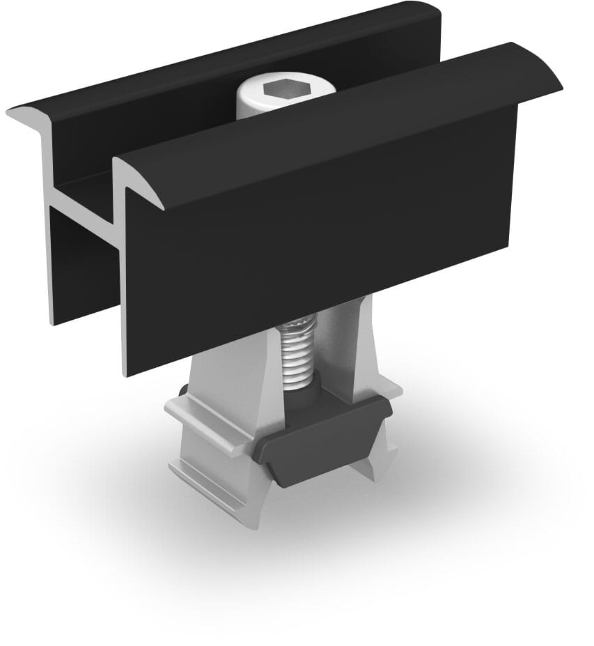 Motanul Solar Clema OneMid 30-42 K2 Systems negru